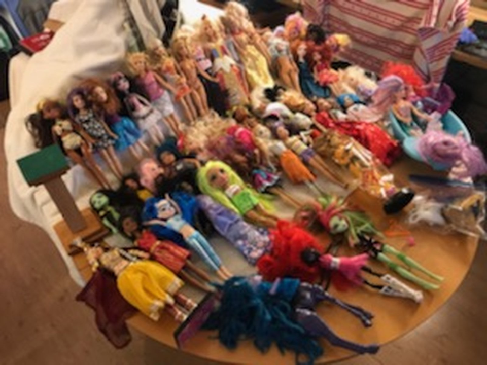 Lot of 51 Dolls Bundle Vintage Monster High Dolls Barbie Mermaid etc | eBay