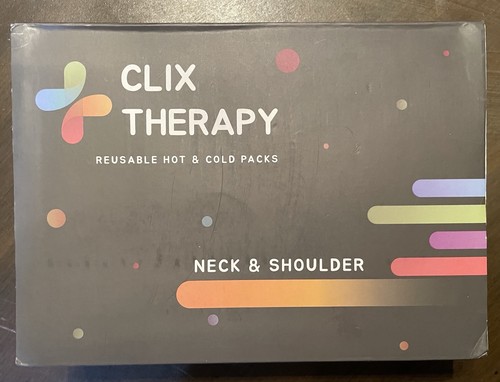 NIB Clix Therapy Reusable Hot & Cold Packs Neck & Shoulders ~ Pink New ...