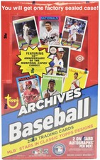 2019 Topps Archives Baseball Checklist, Set Info, Boxes, Variations, Date