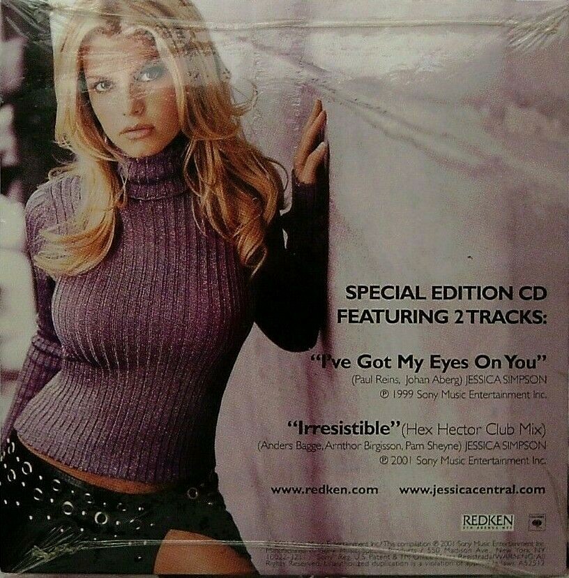 "Irresistible" (Club Mix), "I've Got My Eyes On You" (CD/Redken ...