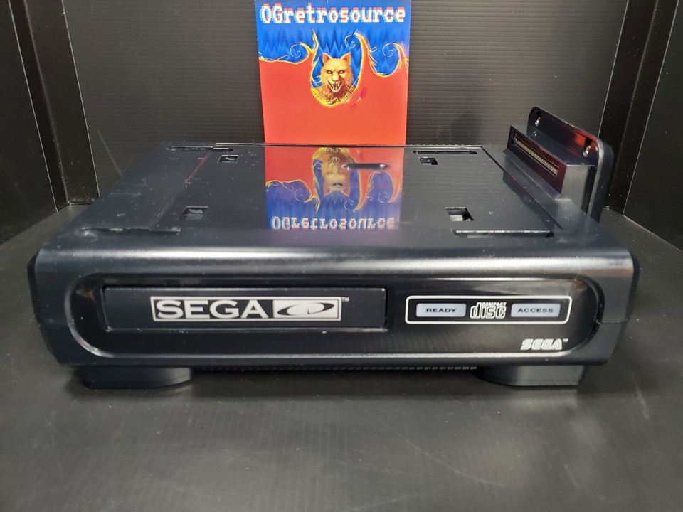 SEGA CD Model 1, 2 OR W/(Region Free BIOS) Console Only - CPLT RESTORED ...