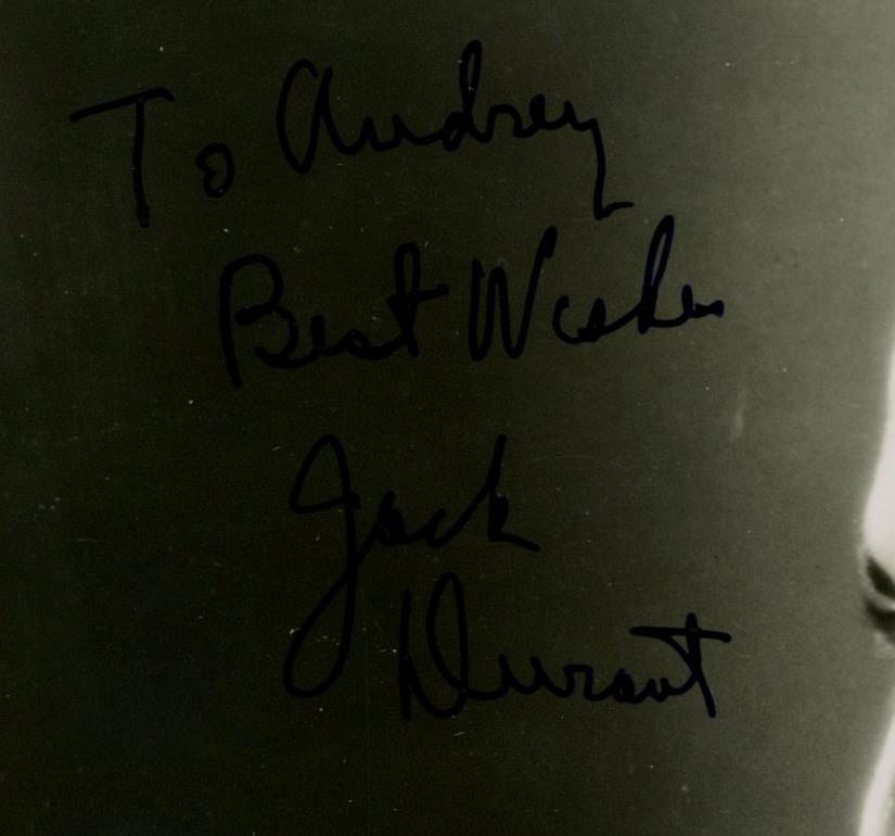 JACK DURANT (1905-1984) signed vintage 8x10 photo "Journey into Fear ...