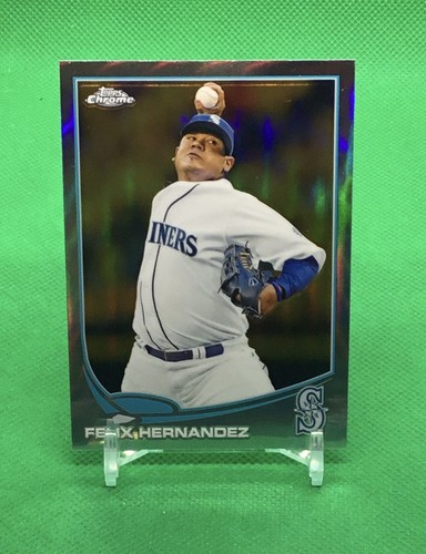 2013 Topps Chrome Baseball Refractor #34 Felix Hernandez | eBay