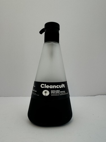 Clean Cult Glass Liquid Refillable Dish Soap Dispenser | eBay