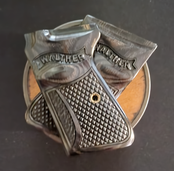 WALTHER PPK/S Custom Blackwood Grips FlatTop Diamonds/Stipple (Arkansas ...