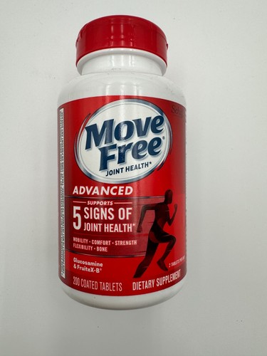 New! SCHIFF Move Free Advanced Glucosamine & Chondroitin 200 tablet EXP ...