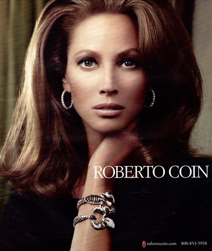 2012 magazine Ad ROBERTO COIN JEWELRY model CHRISTY TURLINGTON Awesome ...