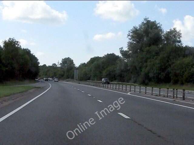 Photo 6x4 A449 - Southbound entry from the A472 Usk/Brynbuga The lack ...