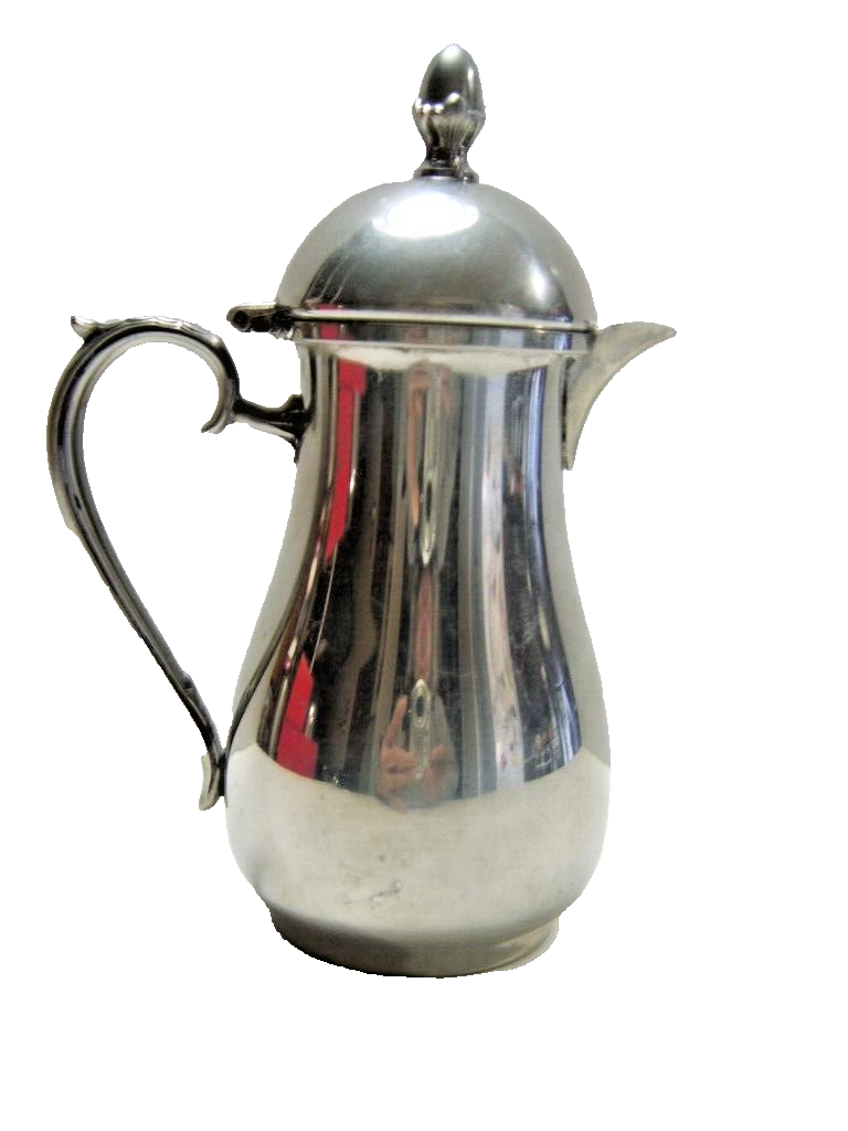 Vintage CARTIER Pewter Chocolate Pot/Syrup Jug | eBay