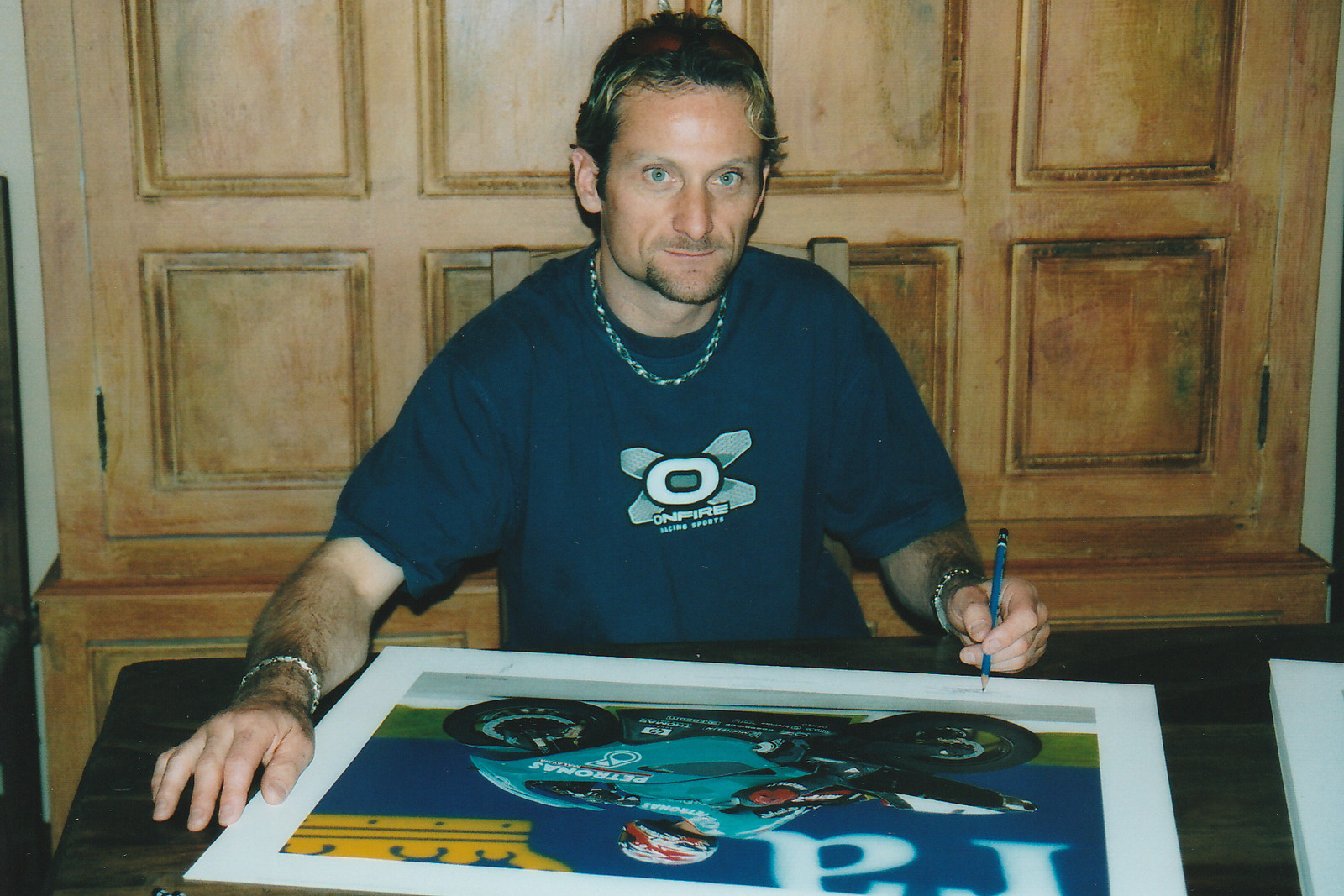 David Foord - Back On Track - Signed By Carl Fogarty - Print Only Ltd ...