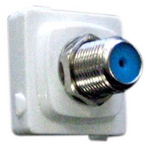 2x HPM F-CONNECTOR INSERTS HPMSWFFC02 For Cable & Pay-TV 2.4 GHz White ...