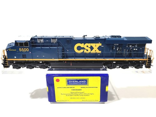 Overland OMI CSX GE ES44DC CSX Transportation #5500 HO Brass Model #AA-1430-1 | eBay