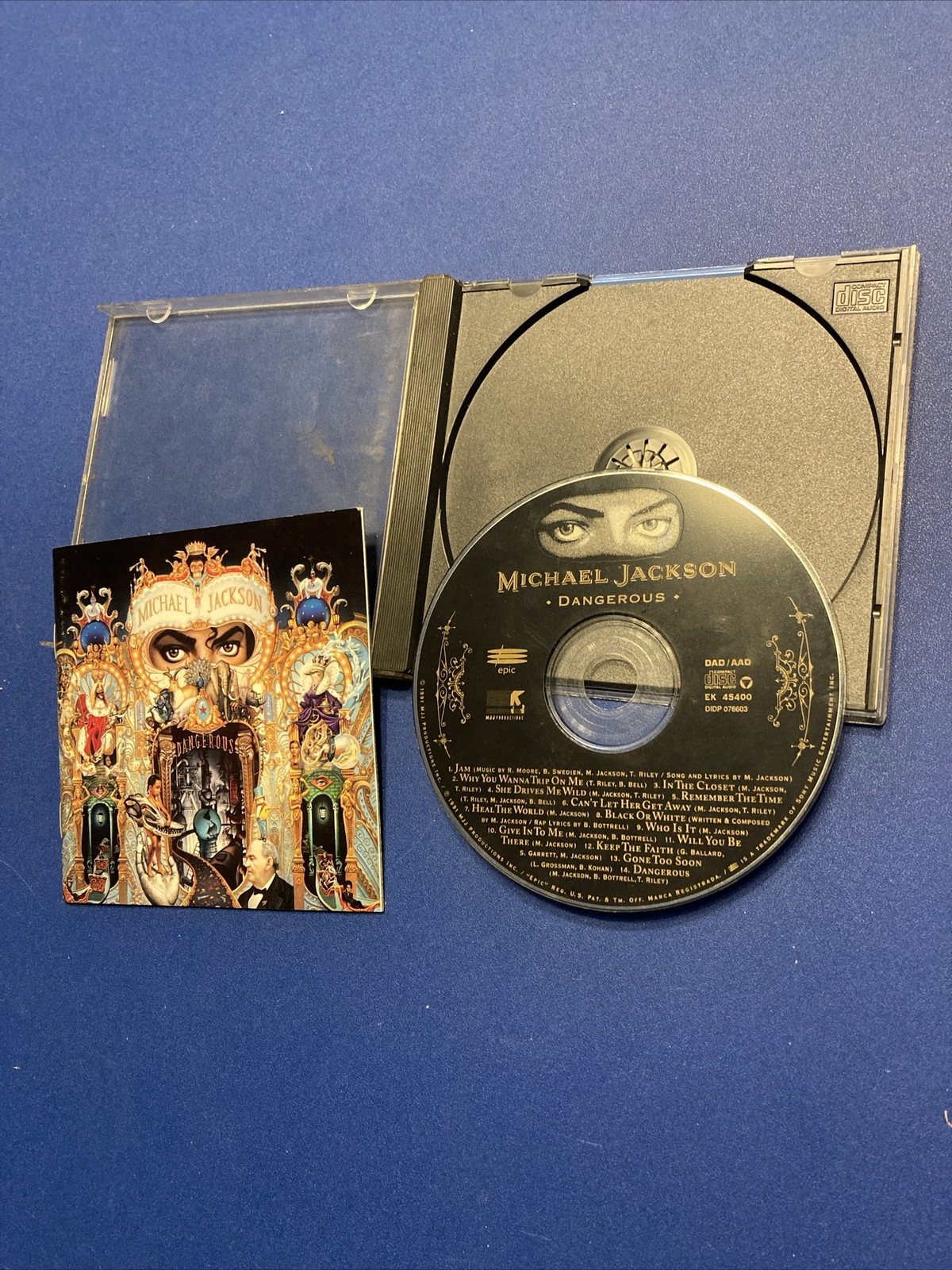 Michael Jackson - Dangerous CD 1991 Epic