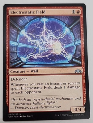 MTG Electrostatic Field Guilds of Ravnica 097/259 Regular Uncommon | eBay