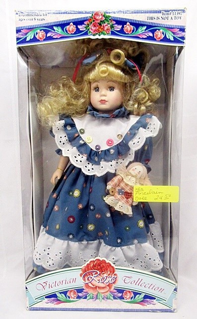 Victorian Rose Collection Porcelain Doll 1997 Limited Edition by ...