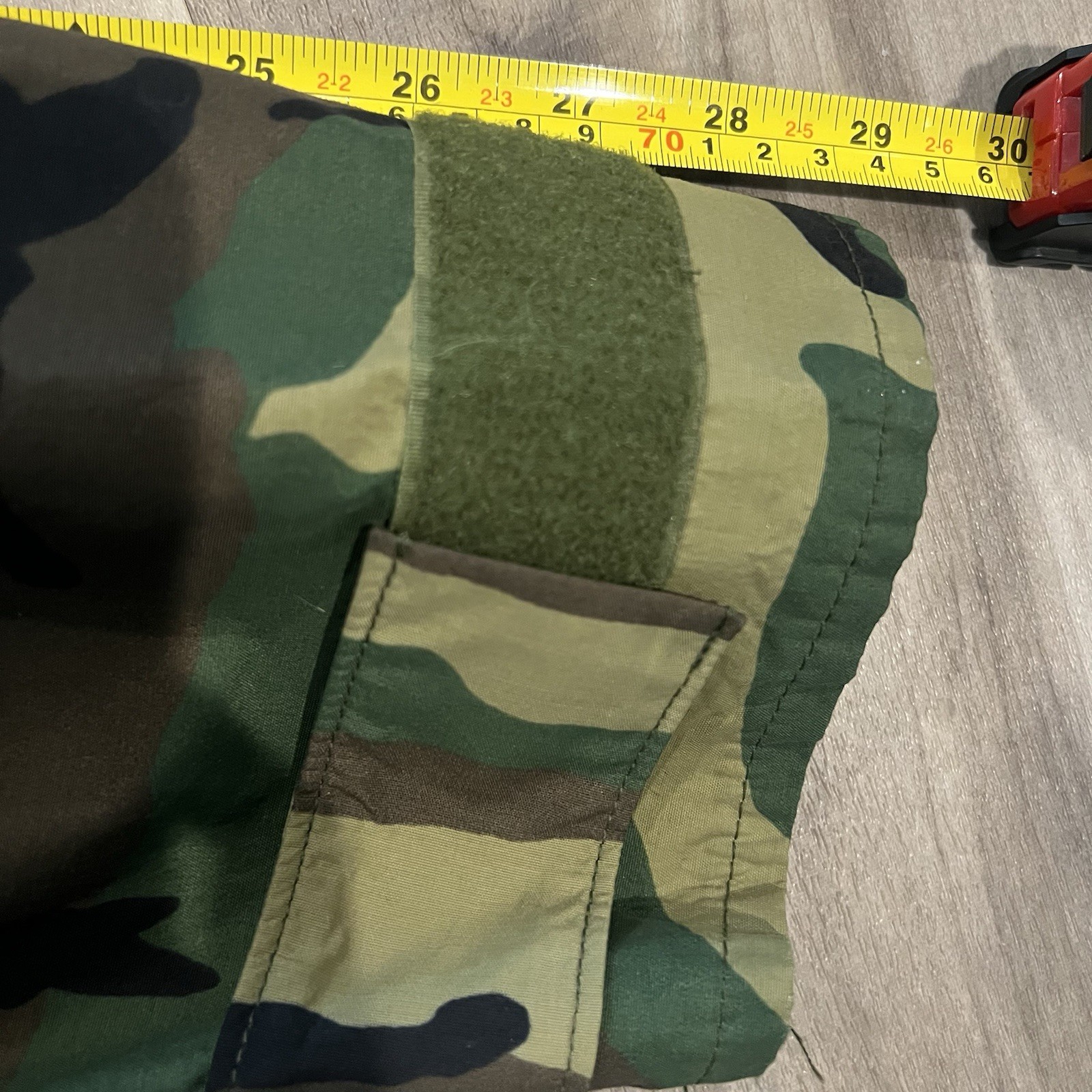 Military Green Camo Jacket Rain Cold Weather Tactical Medium Reg Non ...