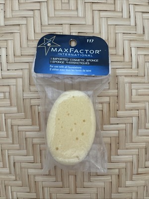 Hard To Find MAX FACTOR Imported Cosmetic Sponge NEW OLD STOCK Made in ...