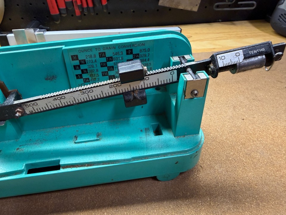 OHAUS RCBS Model 10-10 Reloading Balance Beam Scale | eBay