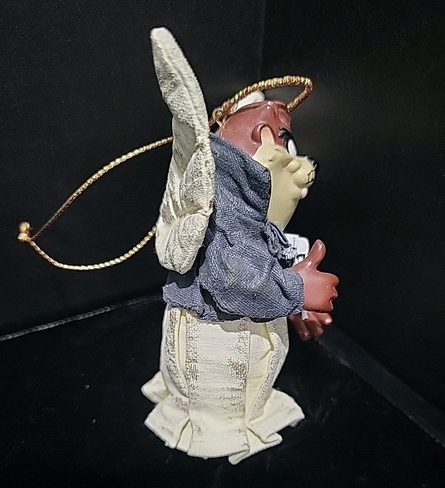 Taz Angel Christmas Tree Ornament Looney Tunes Warner Brother D | eBay