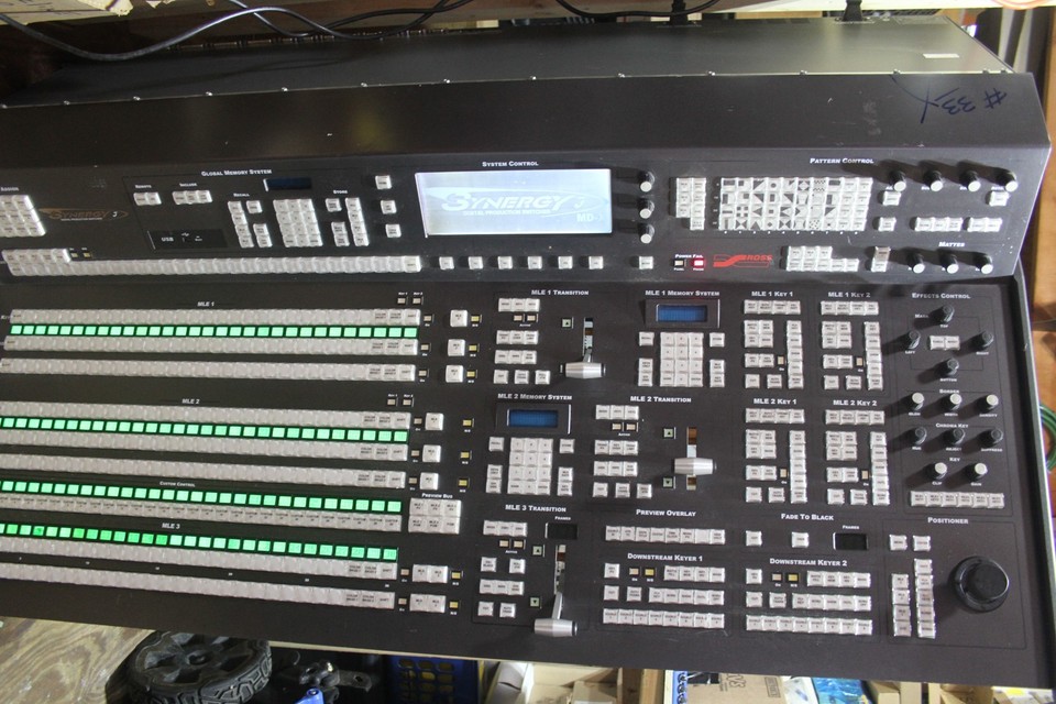 Ross Video Synergy 3 Digital Production Switcher | eBay