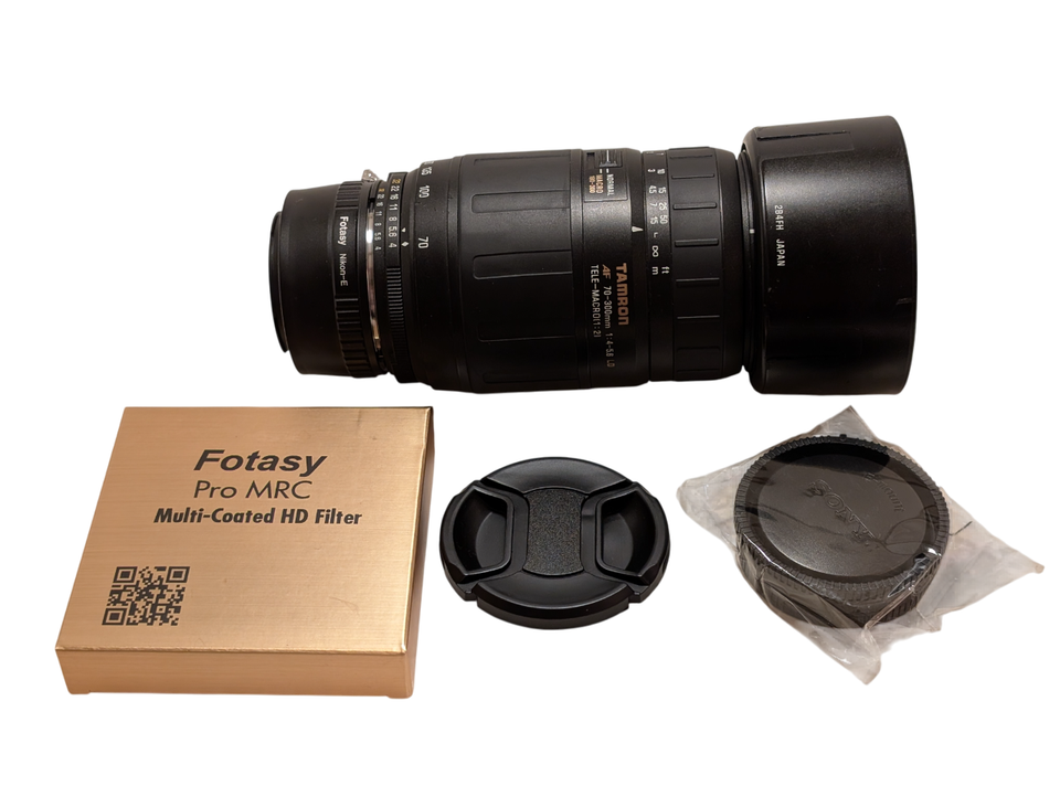 Sony E-mount adapted TAMRON 70-300 mm F/4-5.6 LD model 572D Telephoto ...