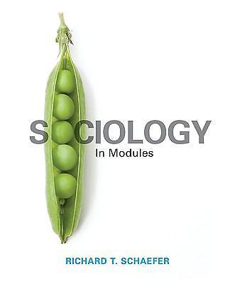 Sociology in Modules by Schaefer, Richard T. 9780078026775 | eBay UK