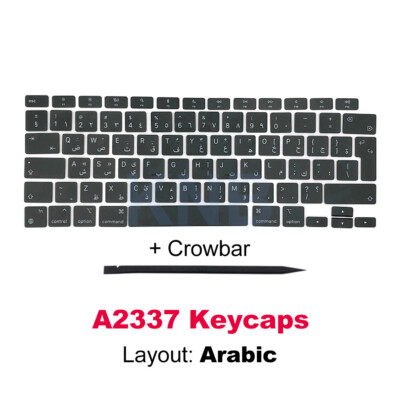 A2337 Keys Keycap Arabic Layout For Macbook Air Retina 13" M1 Key Cap ...