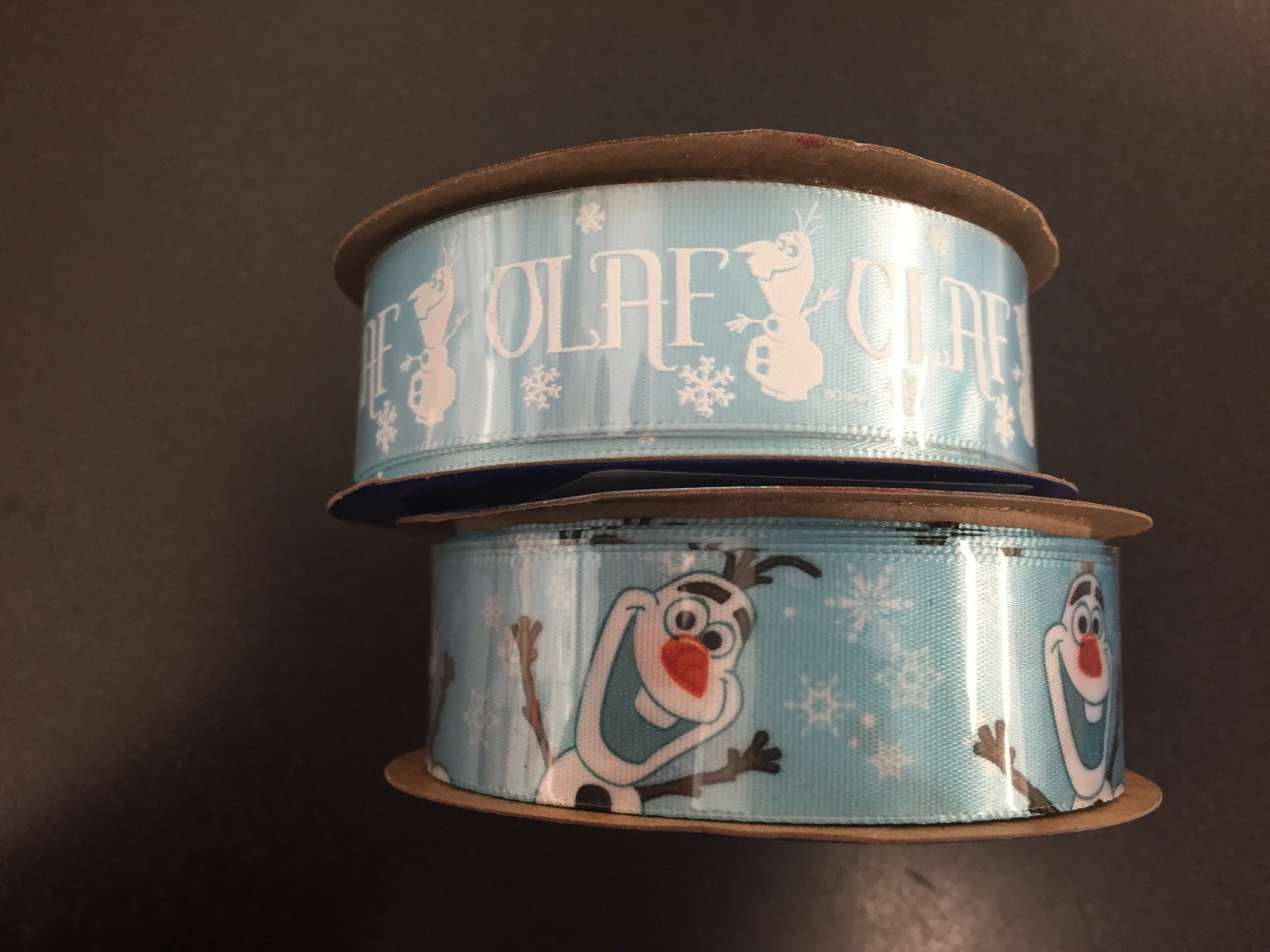 Disney Ribbon FROZEN Olaf Anna Elsa Kristoff Characters Family Forever ...