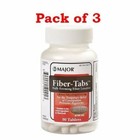 Major Fiber Tabs Bulk Forming Laxative Constipation Relief Gentle 90ct ...