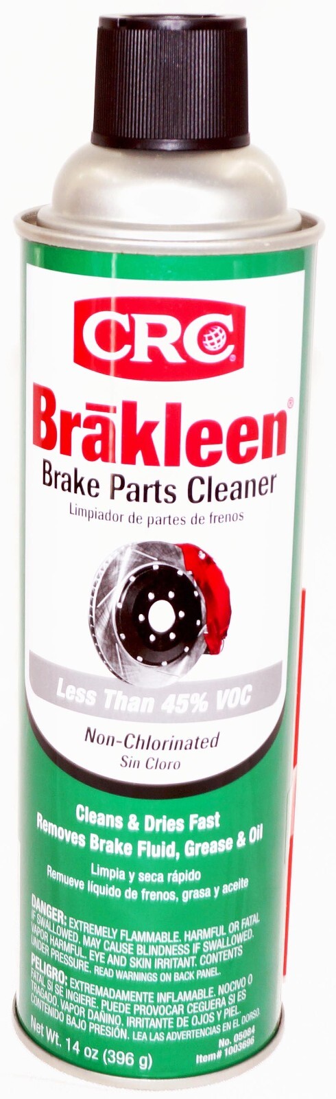 6 Pack CRC Brakleen Brake Parts Cleaner Non Chlorinated 14oz Low VOC ...