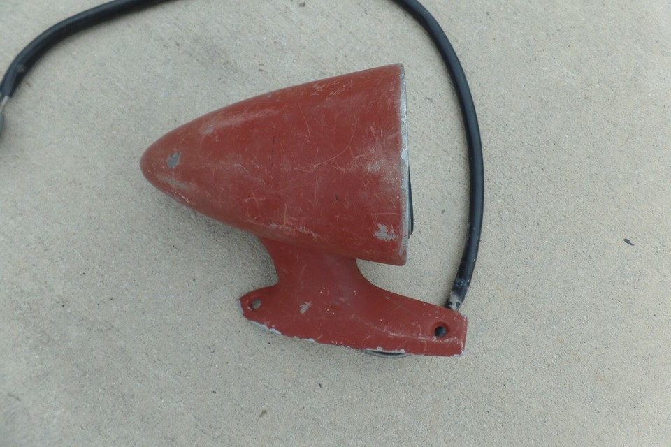 1971-1973 Ford Pinto Driver Side Sport Mirror w Toggle & Nut D12B-17743 ...