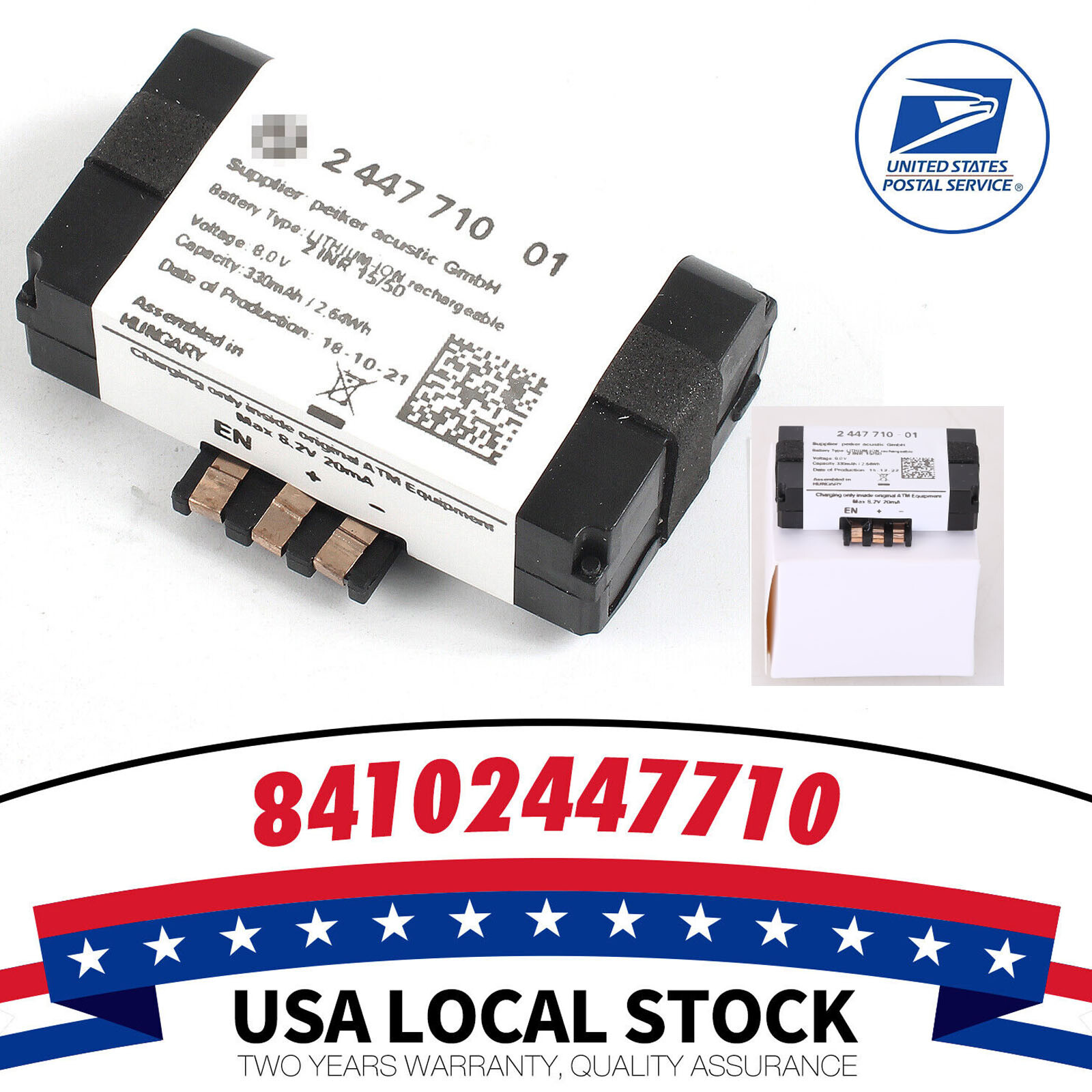 New For BMW Battery 84102447710 / 84-10-2-447-710 | eBay