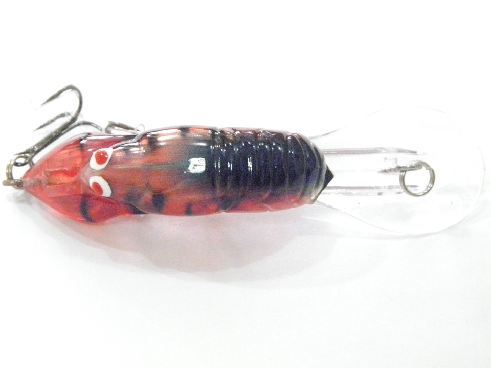 Crawfish Crankbait Fishing Lures Deep Diver Tight Wobble Slow Floating ...