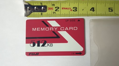 FUJI Machine 512Kb Programming Memory Flash Card Electric FJI-4971-41 ...