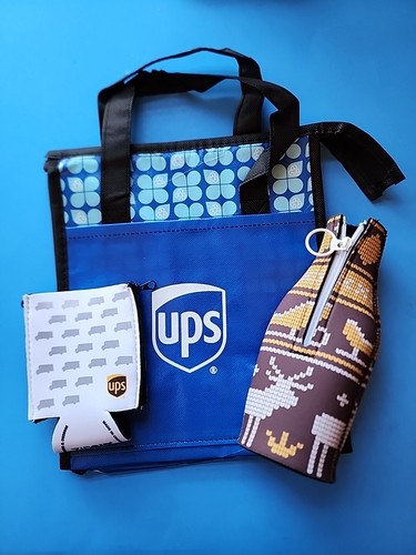 Ups Collectable Lunch Bag Can & Bottle Koozie Insulators | eBay
