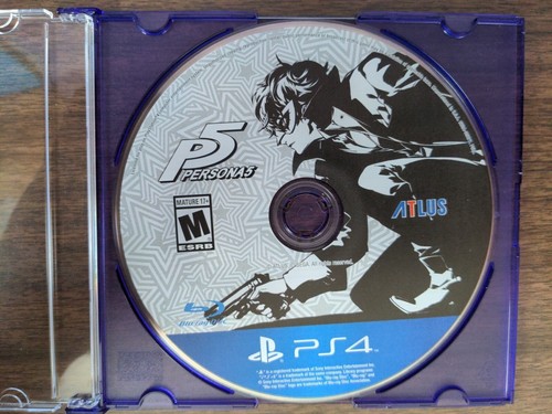 Persona 5 (Sony PlayStation 4, 2017) PS4 Disc Only | eBay