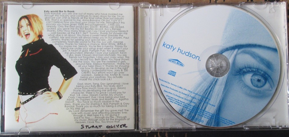 Katy Hudson (Katy Perry) 2001 CD Red Hill 1st Album 602248222321| eBay