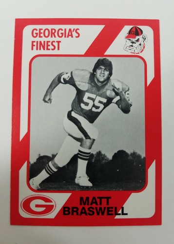 Matt Braswell Georgia Bulldogs UGA Dawgs 89 Collegiate Collection ...