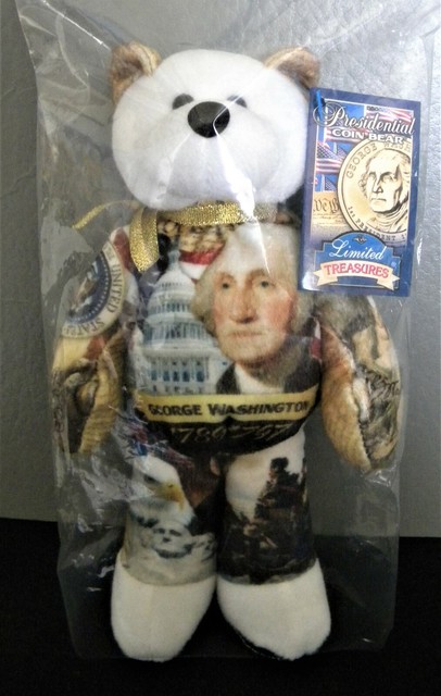 Limited Treasures Presidential Coin Bear 1st President George ...