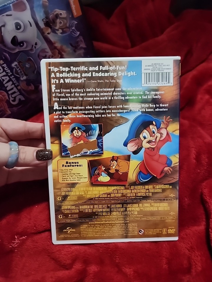 An American Tail / an American Tail: Fievel Goes West (DVD, 1991 ...