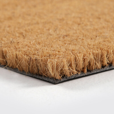 Heavy Duty Coir Entrance Mat Dirt-Lifting Indoor Outdoor Foyer Lobby ...