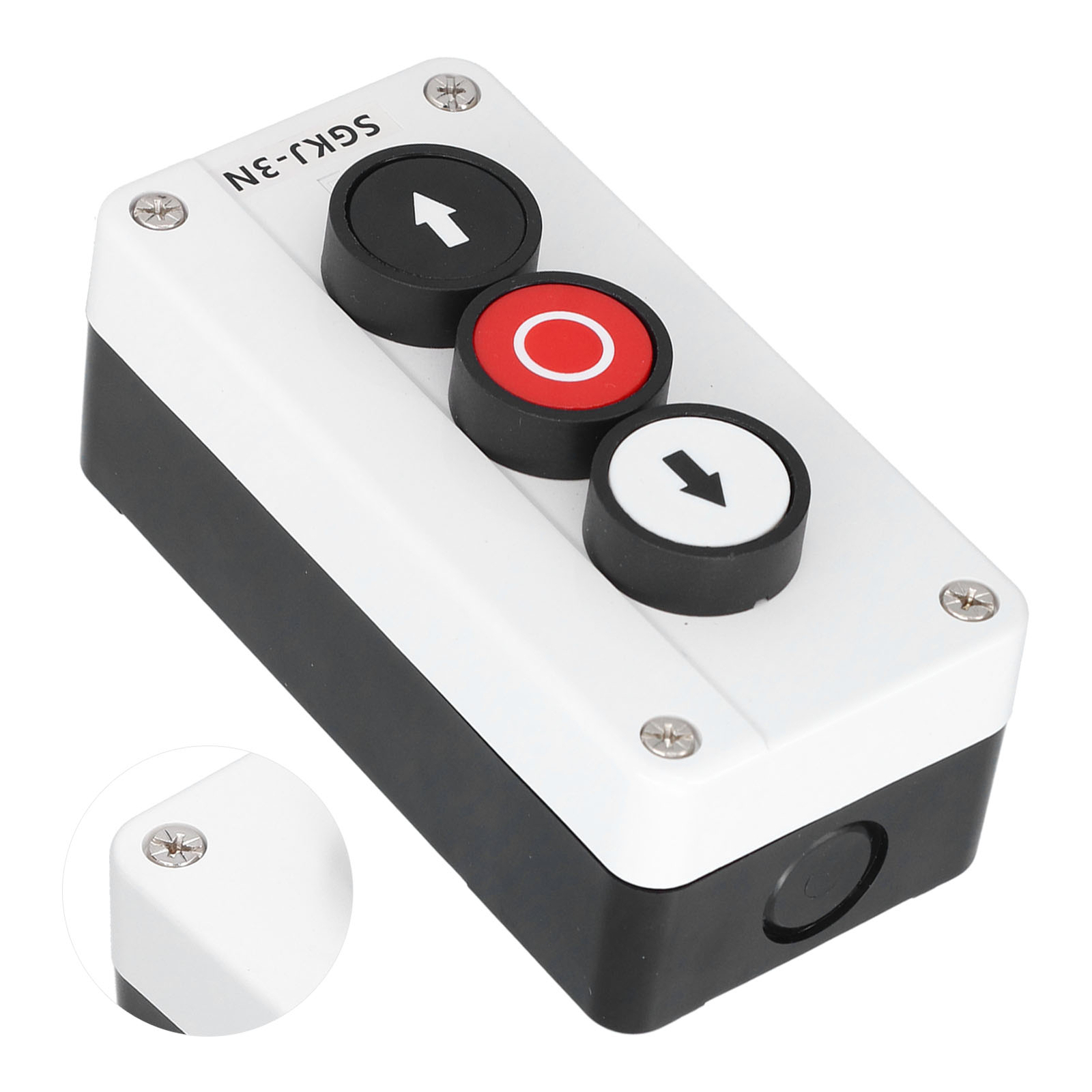 SGKJ-3N Momentary Switch Station Box Up And Down Stop Control Push ...