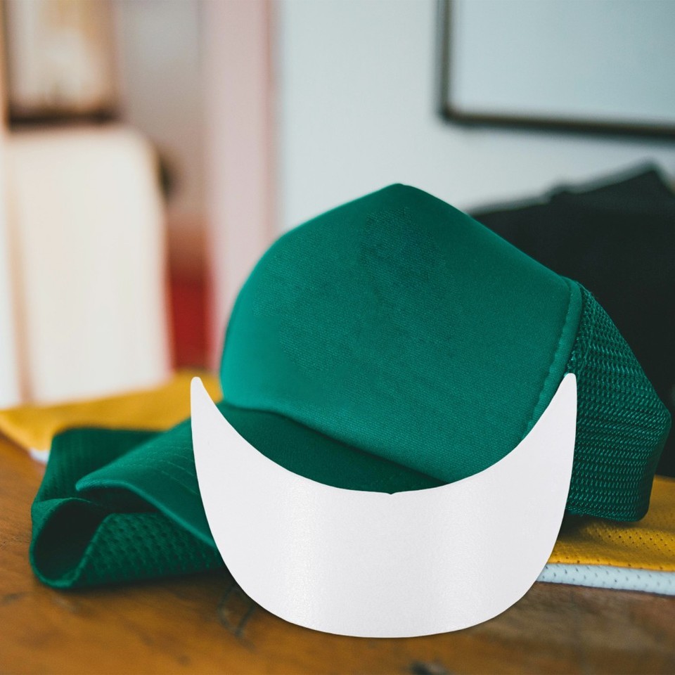 20 PCS Hat Making Supplies Plastic Brim Board Cap Visor for Baseball ...