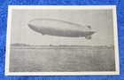 VINTAGE POSTCARD OF GERMANY "GRAF ZEPPELIN" BLIMP FLYING OVER FIELD | eBay
