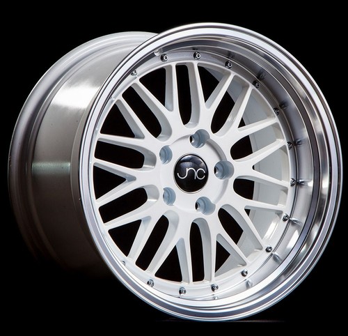 JNC Wheels Rim JNC005 White Machined Lip 17X8.5 4X100/4X114.3 ET30 | eBay