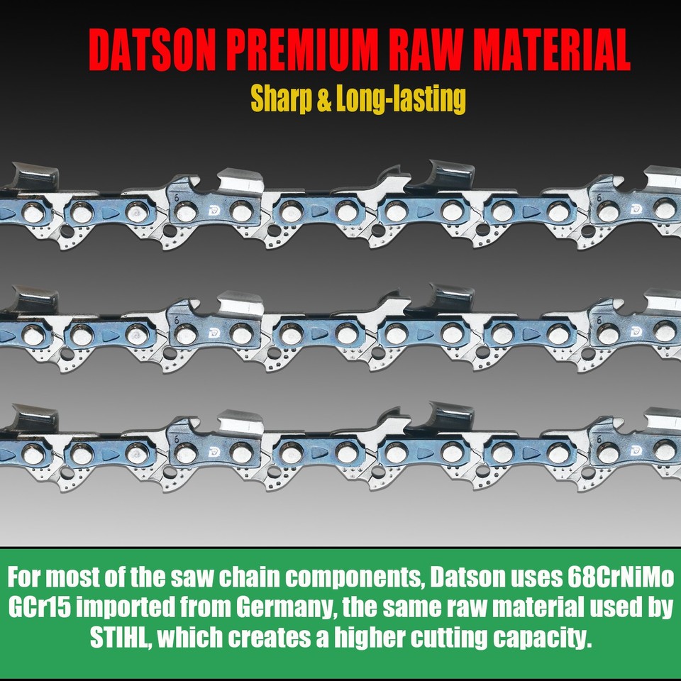 3PCS,16 Inch Chainsaw Chain FOR Stihl MS 211 C-BE, MSA 220 C-B,3/8"LP ...