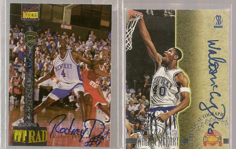1994 Tetrad RODNEY DENT Autograph KENTUCKY WILDCATS | eBay