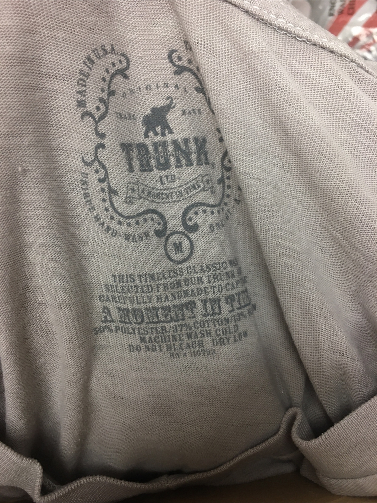 TRUNK LTD Women's Bruce Springsteen Born In The USA v neck gray Graphic ...