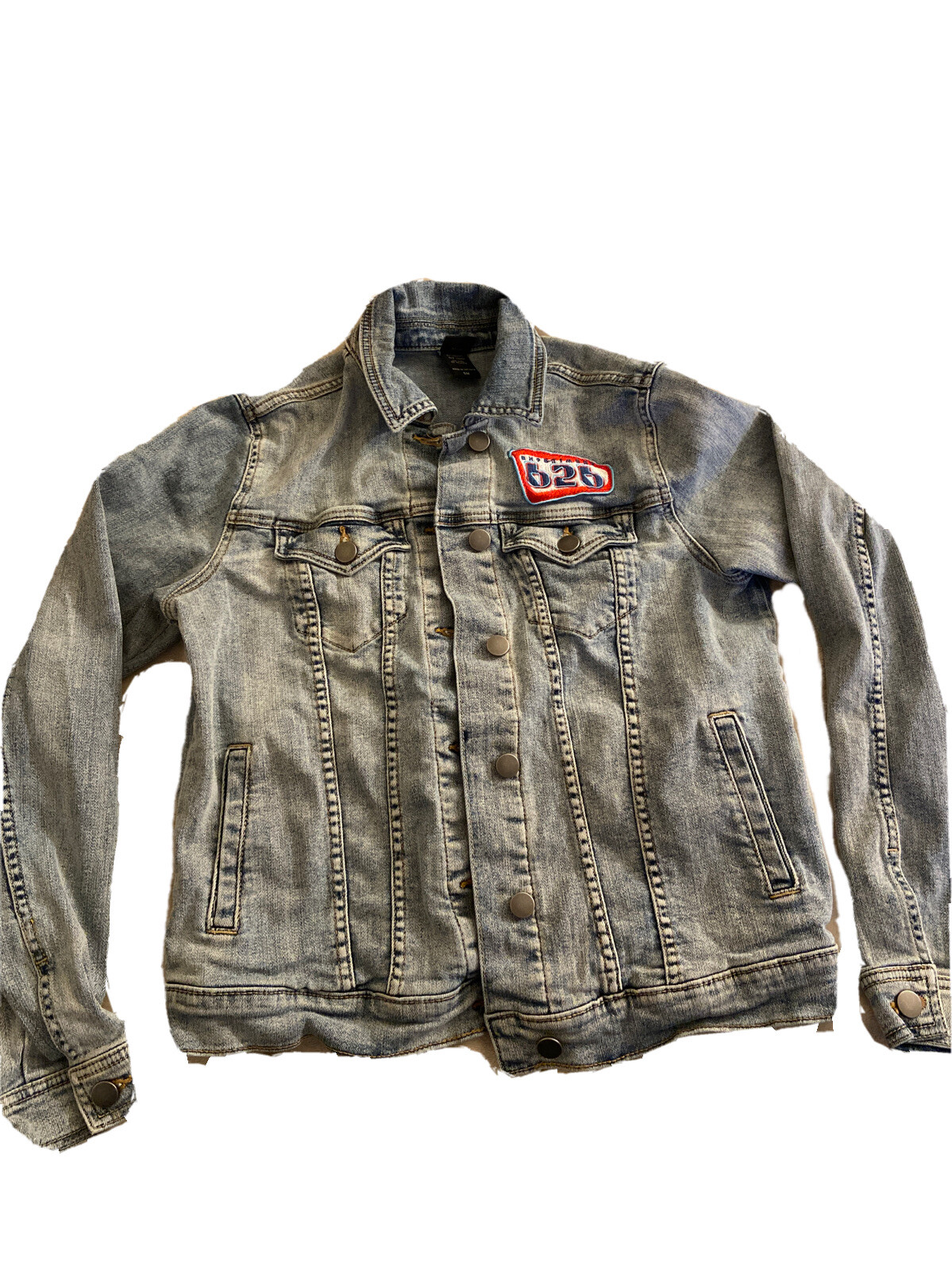 Disney Lilo & Stitch Scrump Patchwork Light Wash Blue… - Gem