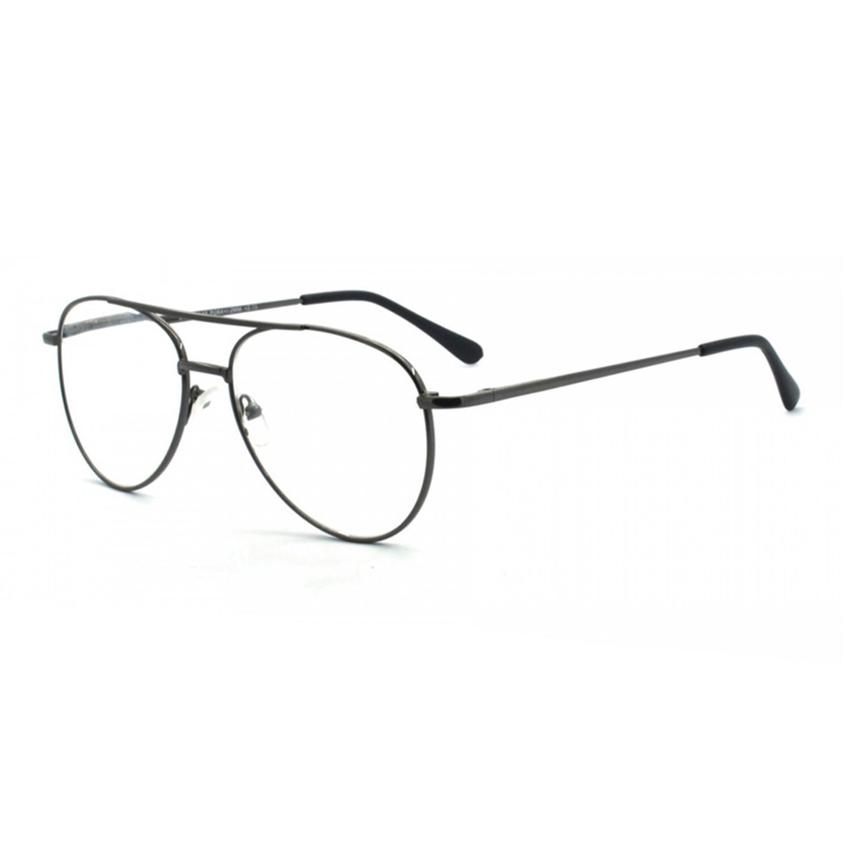 Aviator Style Reading Glasses EYE ZOOM Men and Women Metal Aviator ...